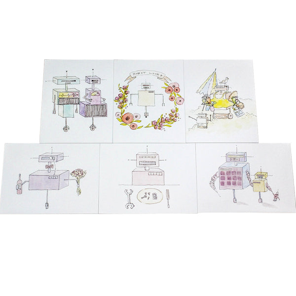 Robot Greeting Cards – TechKeys