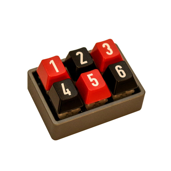 SixKeyBoard (Key Caps and Cable Not Included) – TechKeys